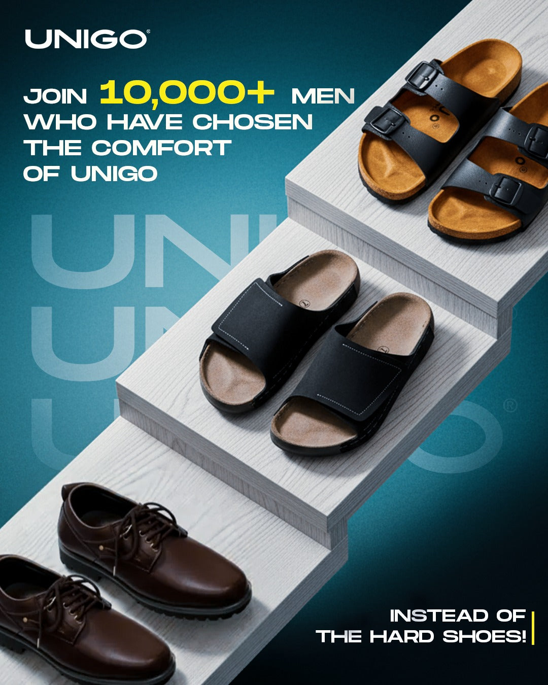 Why Unigo Footwear is the Smartest Choice for Men Who Want Comfort and